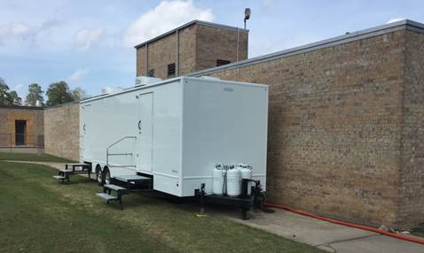 8-Stall Luxury Restroom Trailer - Luxury Event Trailers
